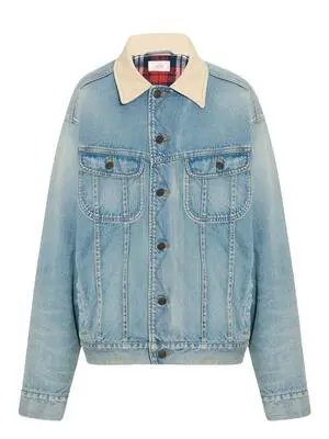 THE ROW Jorelle Oversized Denim Jacket - Light Indigo