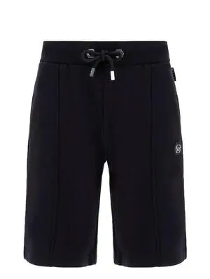 Philipp Plein Logo-patch Drawstring Track Pants - Black