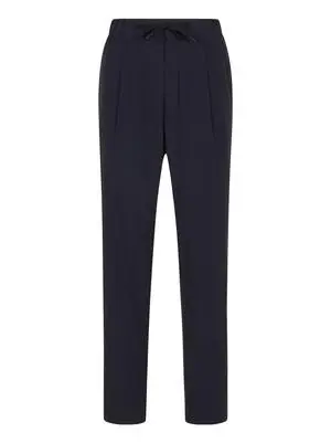 HERNO Herno Straight-Leg Drawstring Trousers