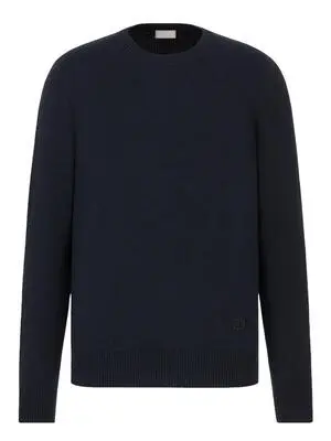 Dior Sweater With Cd Icon Signature - Dark Blue