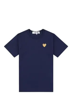 Play Comme Des Garcon Short Sleeve T-shirt - Blue