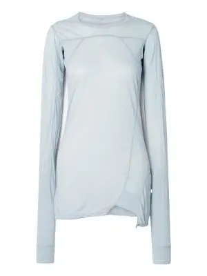 Rick Owens Long Sleeve T-shirt - Sky-blue