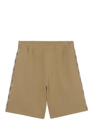 Burberry Check Trim Bermuda Shorts - Sparrow Beige