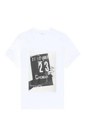 Givenchy Graphic Print Crewneck T-shirt - White