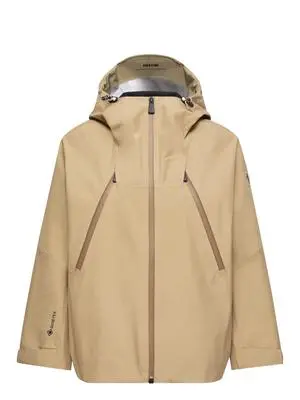 Moncler Santec Gore-tex Hooded Jacket - Beige