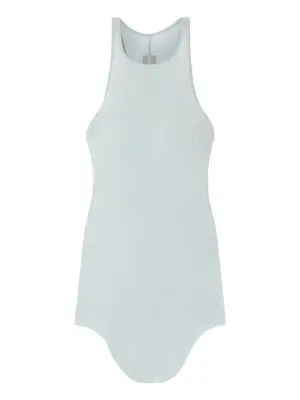 Rick Owens Rick Owens Round Neck Sleeveless Racer Strap Vest Light Blue