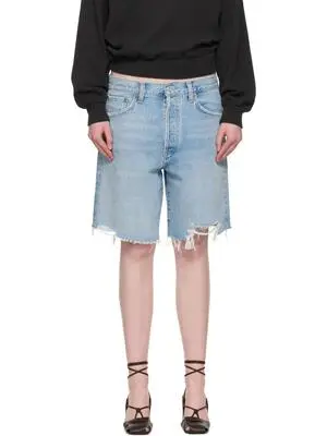 AGOLDE Denim Shorts - Blue