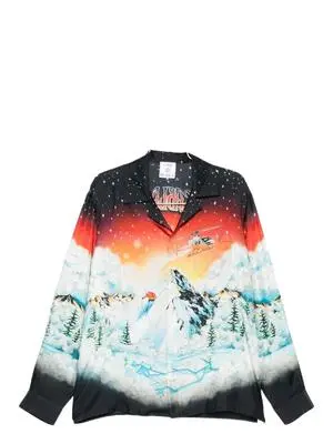 Casablanca Printed Long-sleeve Shirt - Multicolor