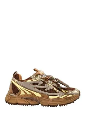 Off-White Off-White "Be Right Back" Sneakers Brown