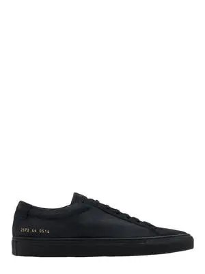 COMMON PROJECTS Common Projects Achilles Premium Low-Top Sneakers Black