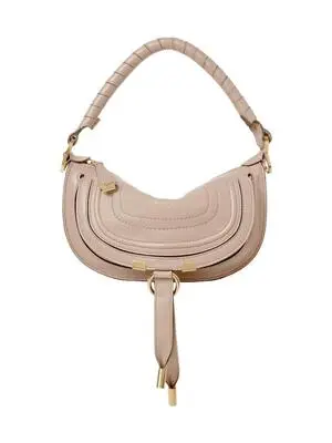 Chloé Chloé Mini Marcie Shoulder Bag Woodsmoke