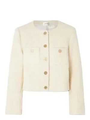 FRAME Frame Round Neck Short Coat