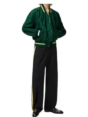 Loewe Bomber Jacket - Dark Green