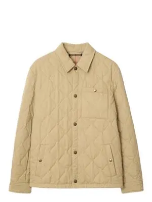 Burberry Long Sleeved Quilted Gabardine Jacket - Hamper