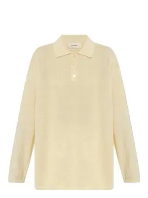 LISA YANG Caisa Polo Sweater - Limone