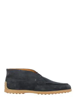 TOD'S Lace-up Flat - Black