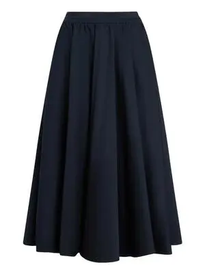 PATOU Maxi Volume Skirt - Navy Blue