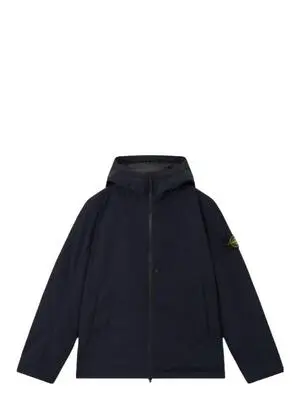 Stone Island Padded Hooded Jacket - Navy Blue