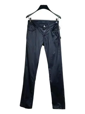 Stefano Ricci Tailored Belt Loops Slacks - Black
