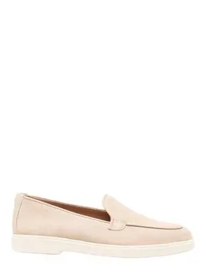 Santoni Debora Slip-on Loafers - Nude