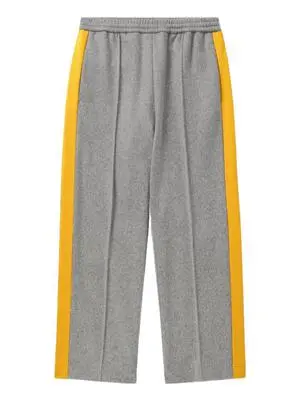 1989 STUDIO Side-stripe Trousers - Dark Gray
