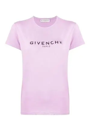 Givenchy Logo T-shirt - Lavender