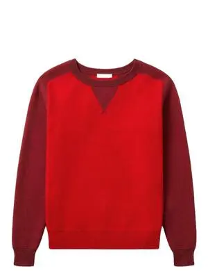 1989 STUDIO 1989 STUDIO Colorblock Ribbed Hem Sweater