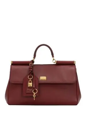 Dolce & Gabbana Medium Sicily Handbag - Red