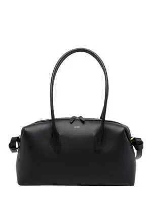 Yuzefi Zippered Handbag - Black