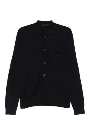 LOW BRAND Low Brand Polo Collar Cardigan