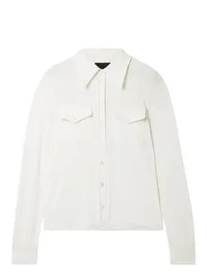 NILI LOTAN Nili Lotan Lapel Shirt With Patch Pockets