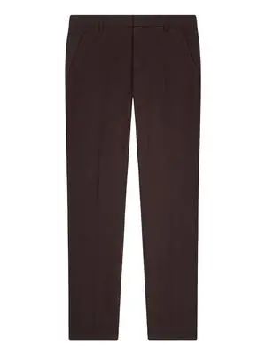 DONDUP Dondup Flat-Front Slim Fit Trousers