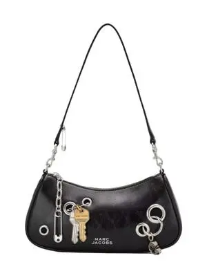 Marc Jacobs The Grommet Charm Shoulder Bag - Black