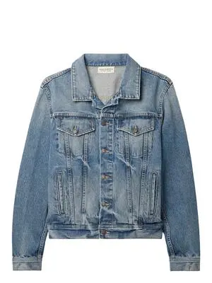 NILI LOTAN Nili Lotan Hubert Long-Sleeved Denim Jacket