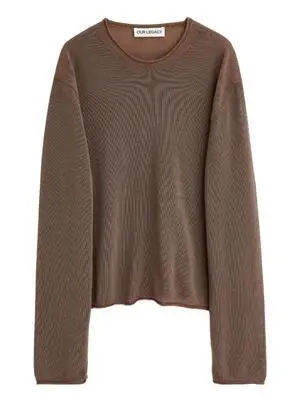 Our Legacy Rigid Popover Jumper - Brown