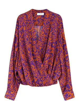 Dries Van Noten Printed Blouse - Multi-color