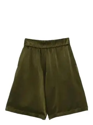 Dries Van Noten Elasticated Waist Shorts - Green