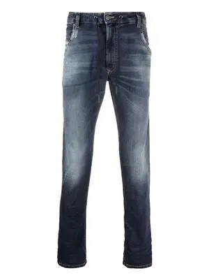 DIESEL® Faded Slim-fit Jeans - Black