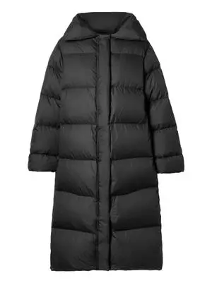 NILI LOTAN Nili Lotan Long Sleeve Cotton Down Coat