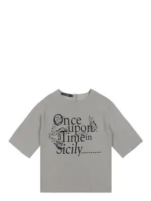 Dolce & Gabbana Printed T-shirt - Gray