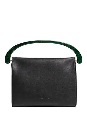 Dries Van Noten Logo Shoulder Bag - Black