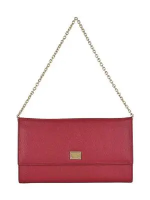 Dolce & Gabbana Logo Detail Wallet - Red