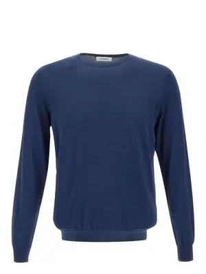 KANGRA Crew Neck Knitwear - Blue