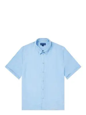 Vilebrequin Linen Shirt - Blue