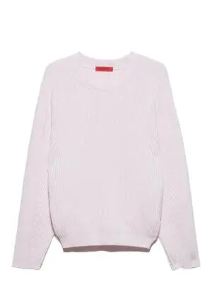 MAXCO. Max&co. Fisherman Rib-knit Jumper - Pink