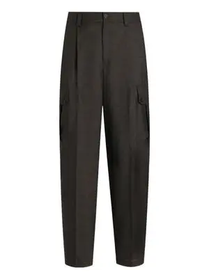 Dolce & Gabbana Dolce & Gabbana Straight Leg Cargo Pants Black