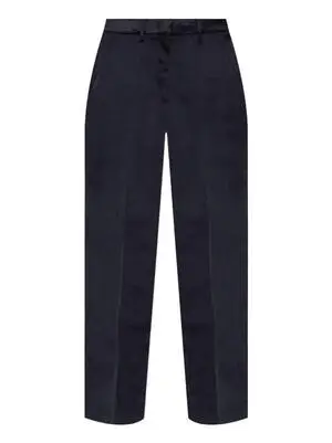 Etro Creased Tailored Trousers - Black