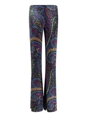 ETRO Etro Paisley Print Flared Leg Trousers