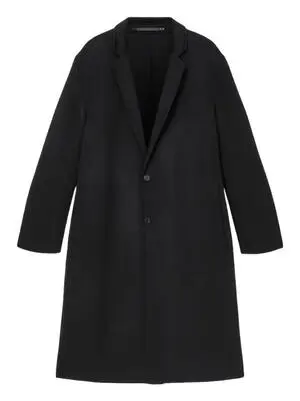 ALLSAINTS Brax Relaxed Fit Wool Coat - Black