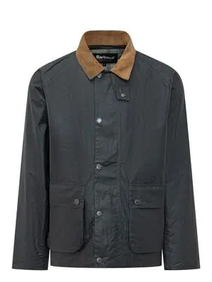 Barbour Collared Button-up Jacket - Black